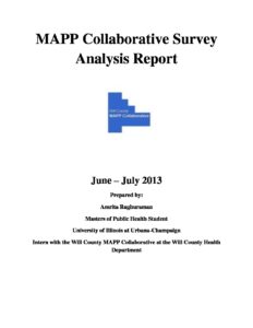 MAPP Collaborative Survey Analysis Report | Will County Health Department