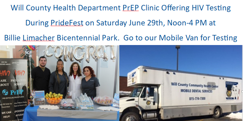 Prep Testing | Will County Health Department