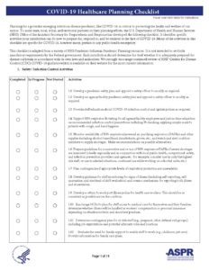 20200303_IDPH_COVID19_Healthcare_Pla | Will County Health Department