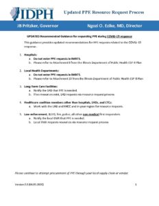 IDPH PPE Request Process | Will County Health Department