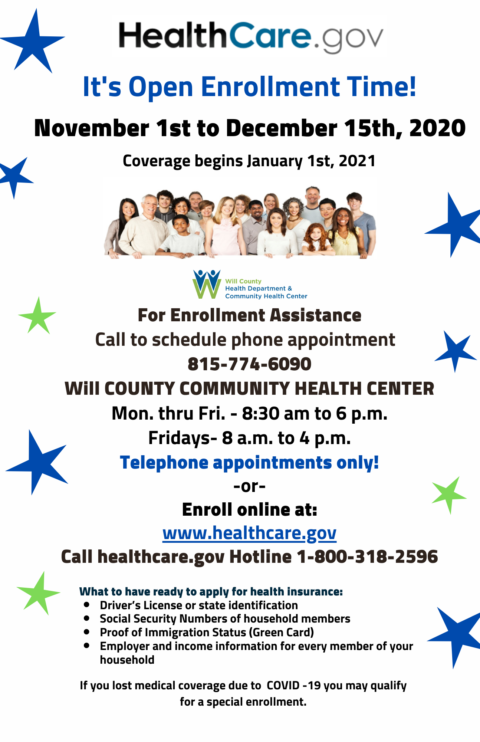 Information about OPEN ENROLLMENT for OBAMACARE, Nov 1st through Dec ...