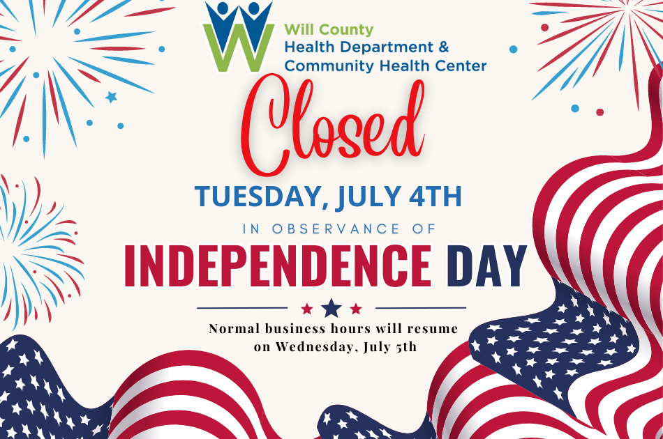 Events For July 4 July 4 Community Health Center Will County Health Department